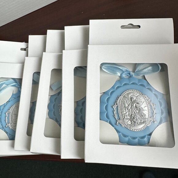 Unbranded | Other | Wholesale 6 Baby Light Blue Guardian Angel Crib ...